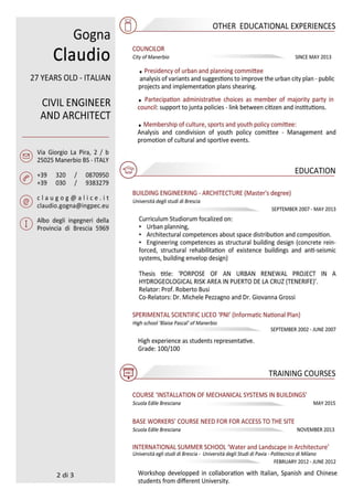 CV-Claudio Gogna-EN | PDF
