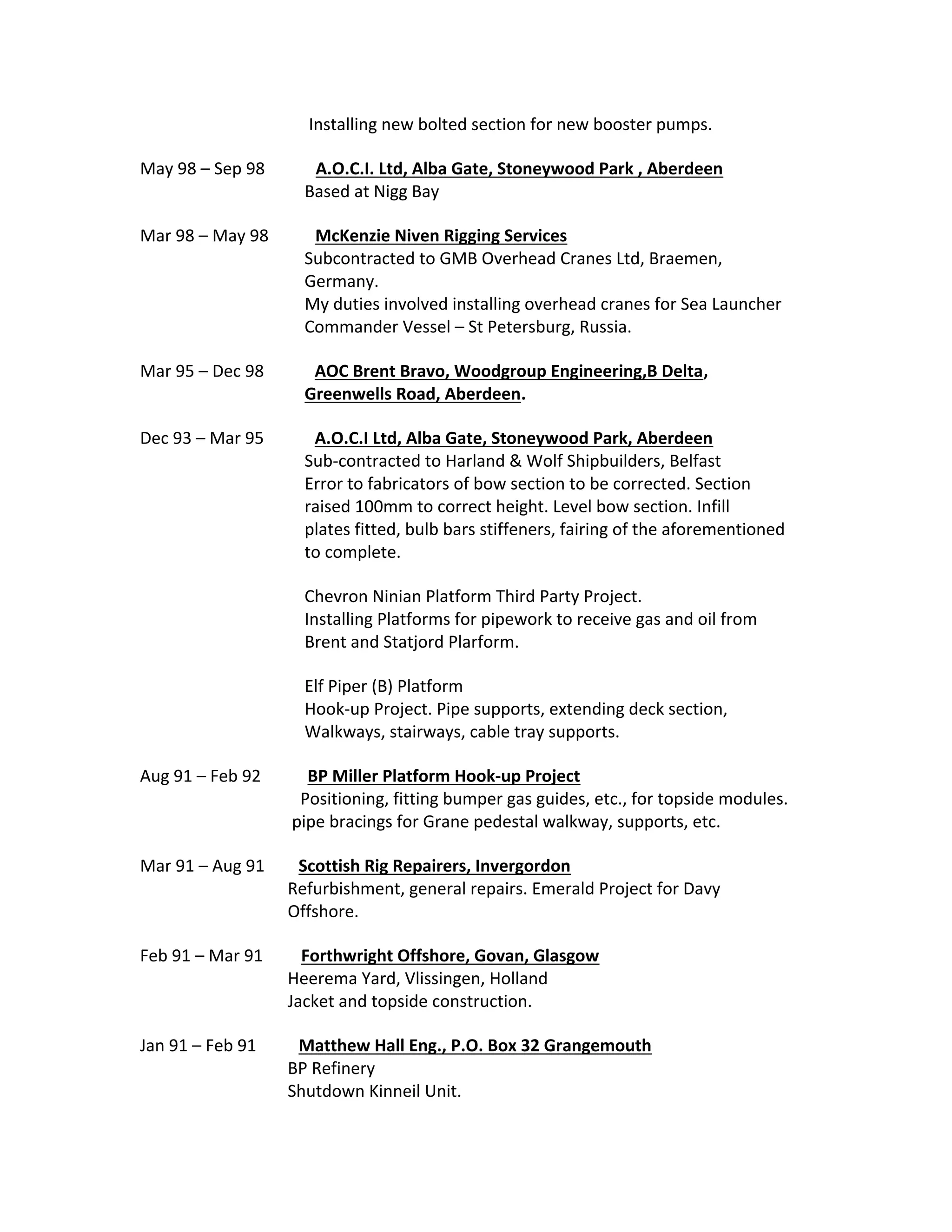 James Paton CV (1) | PDF