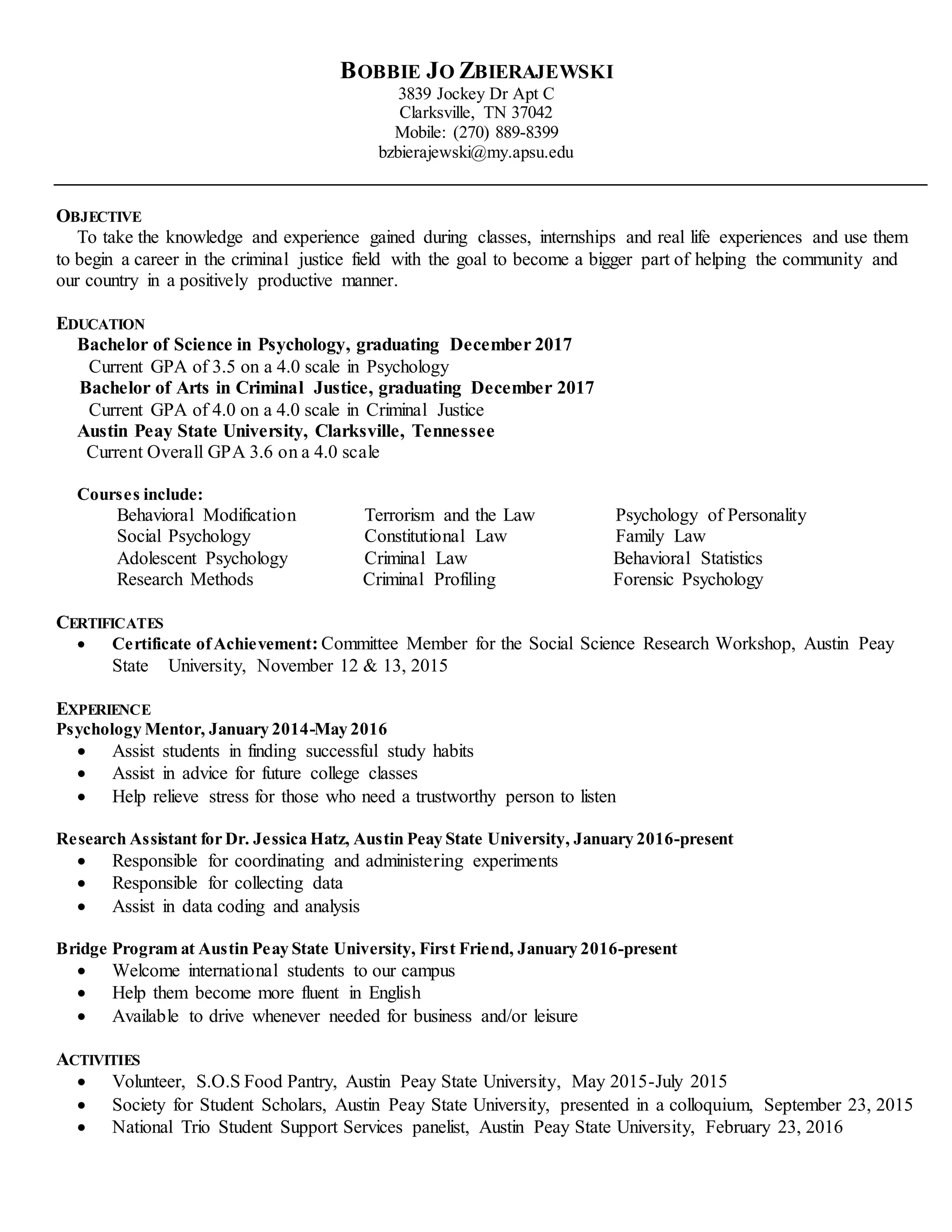 LinkedIn Resume | PDF