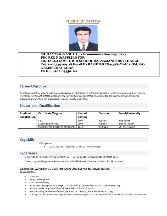 rashid.Dt cv | PDF