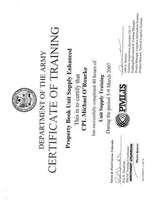 PBuse Certificate | PDF