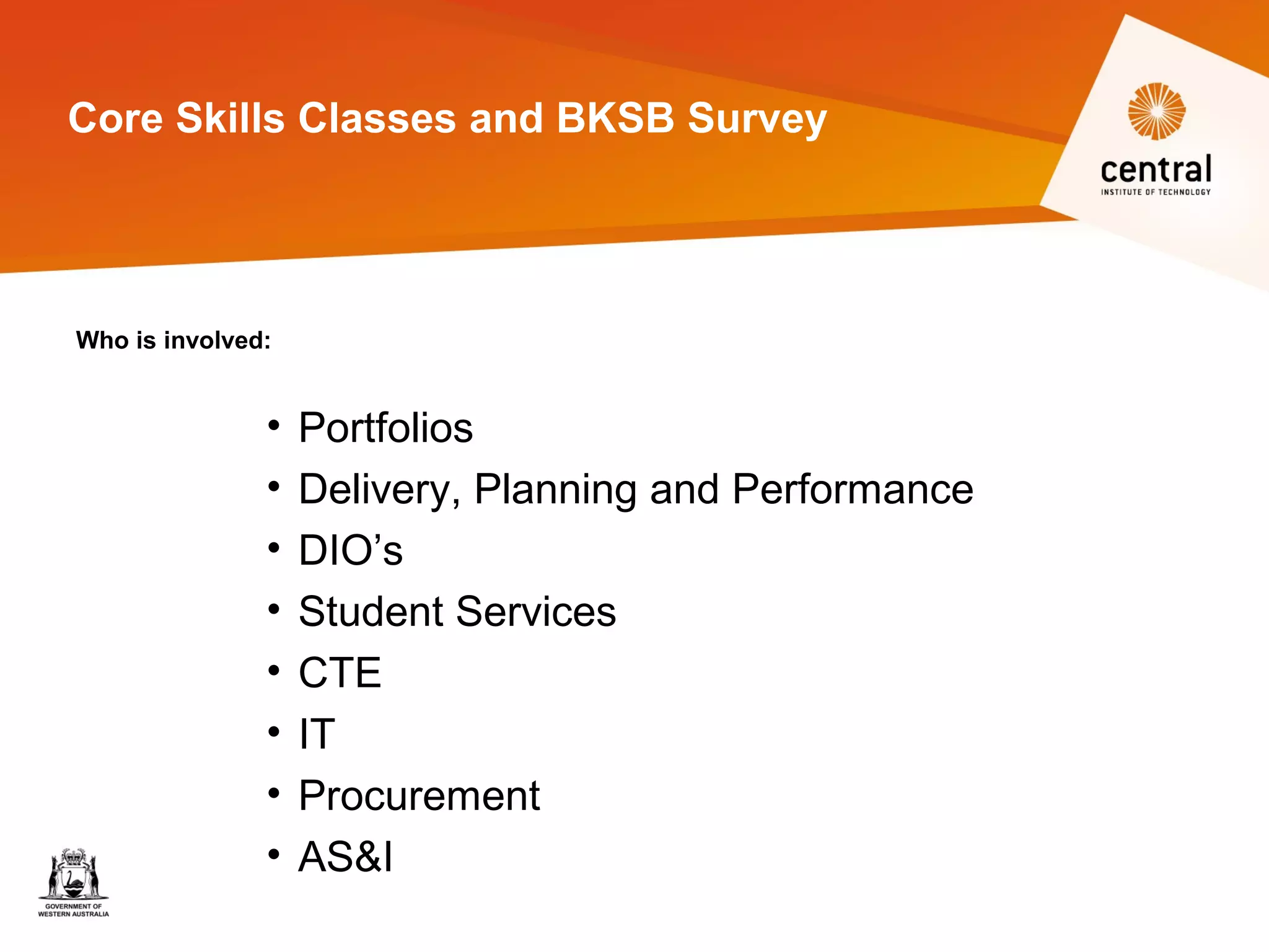 LPA & LPAA Core Skills Classes and BKSB Training | PPT