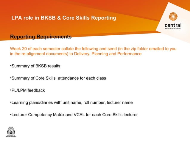 LPA & LPAA Core Skills Classes and BKSB Training | PPT