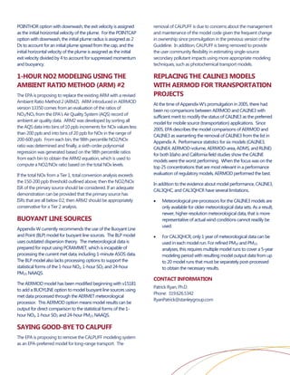 Air Dispersion Modeling Facts Sheet | PDF