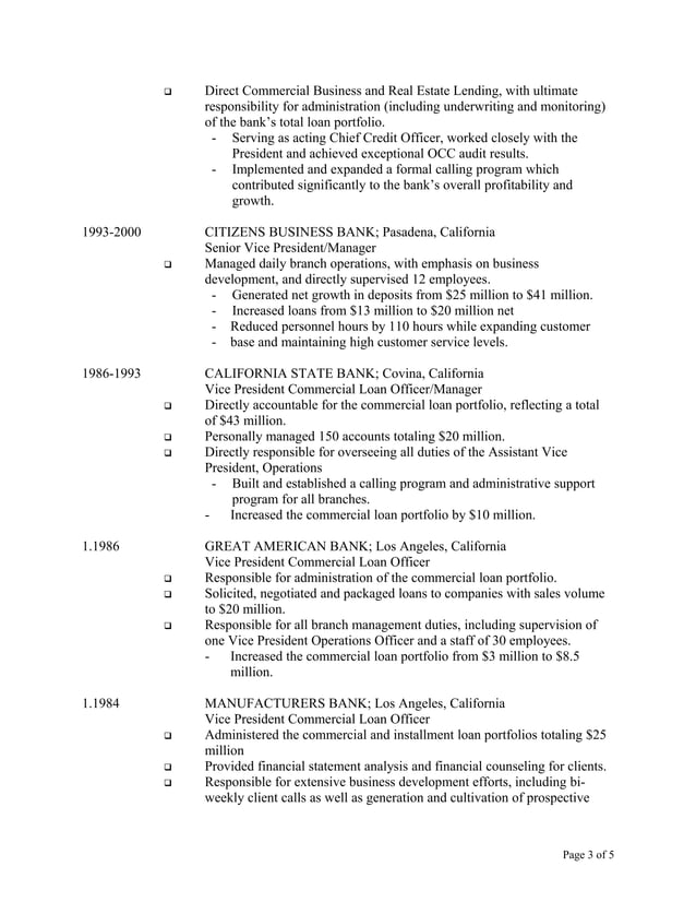 Resume P | PDF