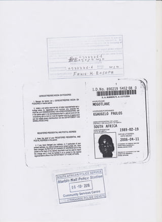 CV of Kgaugelo | PDF