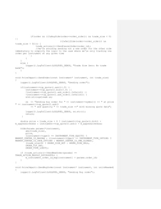 Order Flow Imbalance Trading Algorithm | PDF