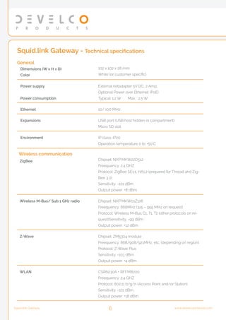Squid.link Gateway | PDF | Internet of Things | Internet