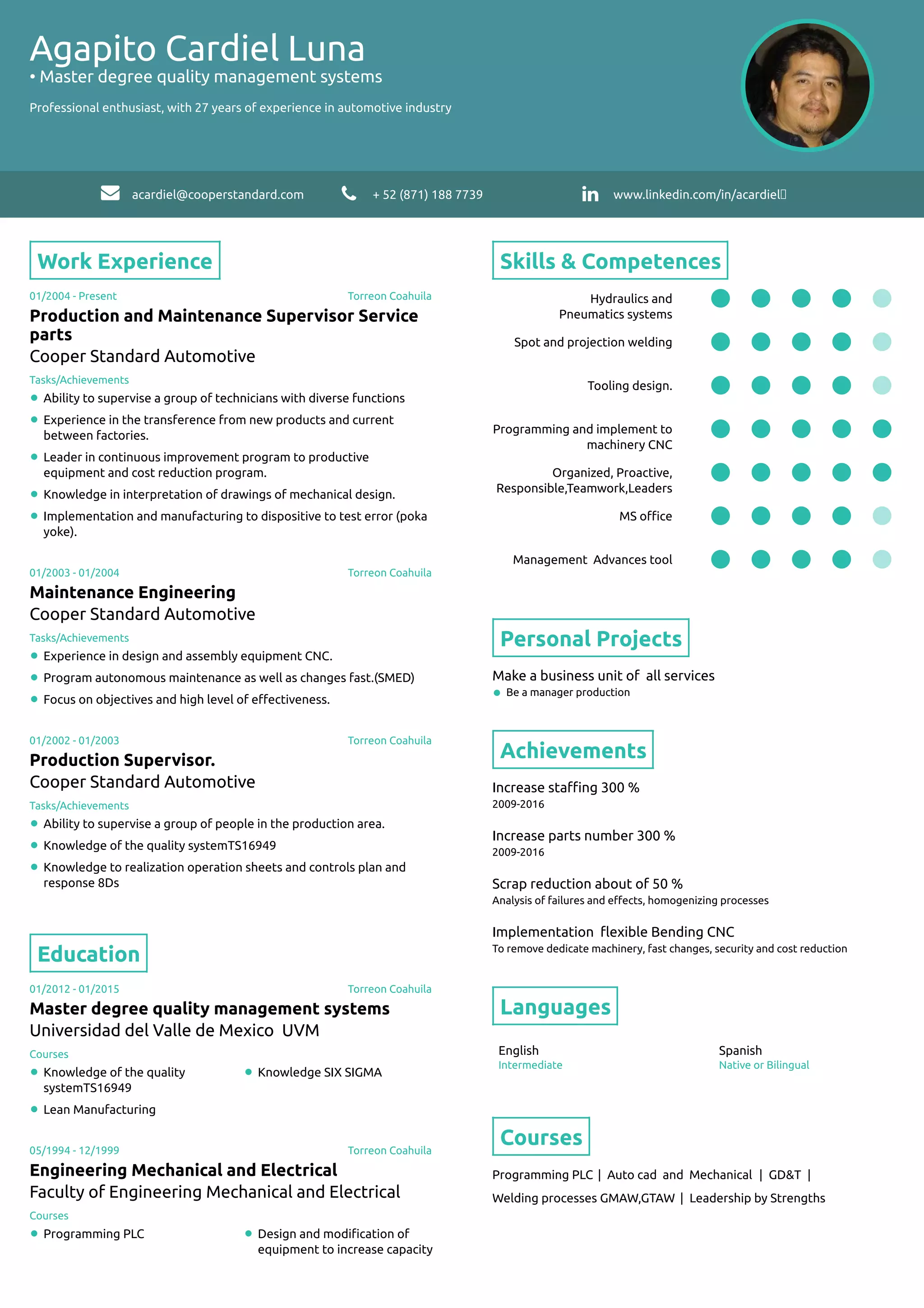 CV Agapito Cardiel 26-8 | PDF