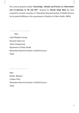 58864328 tb-hiv-research-proposal-harish | PDF