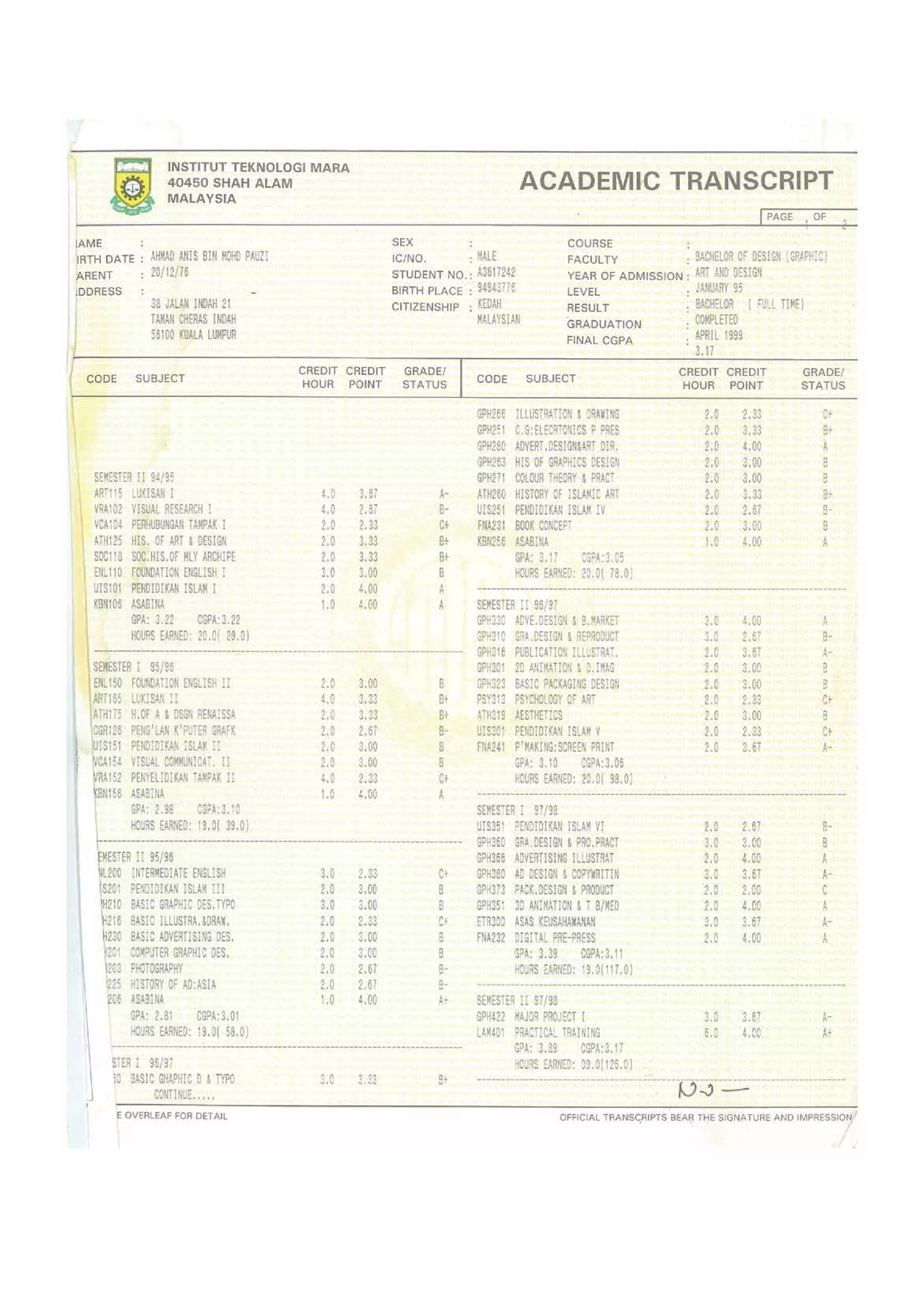 03. CERTIFICATES AHMAD ANIS | PDF