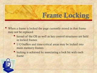 Chapter 8 - Virtual memory - William stallings.ppt