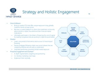 Impact Shares Non-Profit Introductory book | PPT