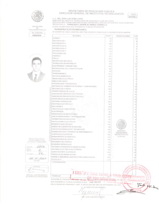 Translated Official Transcripts Spanish to English | PDF