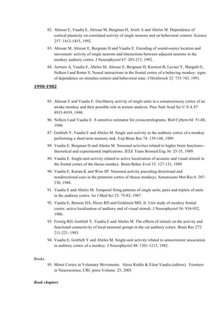 CV Vaadia - Feb 2017 | PDF