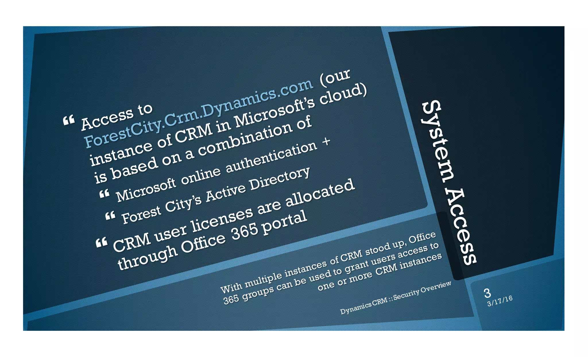 Dynamics CRM Security Overview | PDF