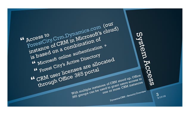 Dynamics CRM Security Overview | PDF | Databases | Computer Software ...