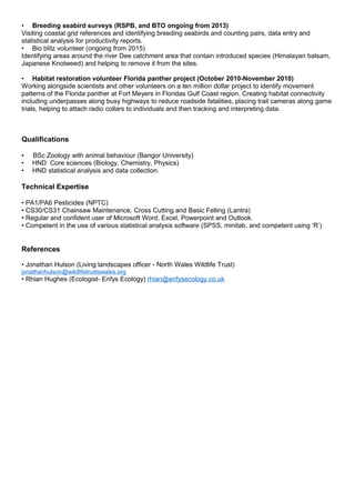 Alec CV updated | PDF