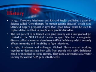 Gene therapy | PPT