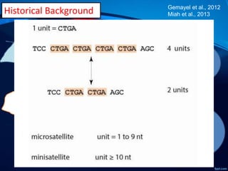 Mapping- Microsatellite Based Method | PPTX