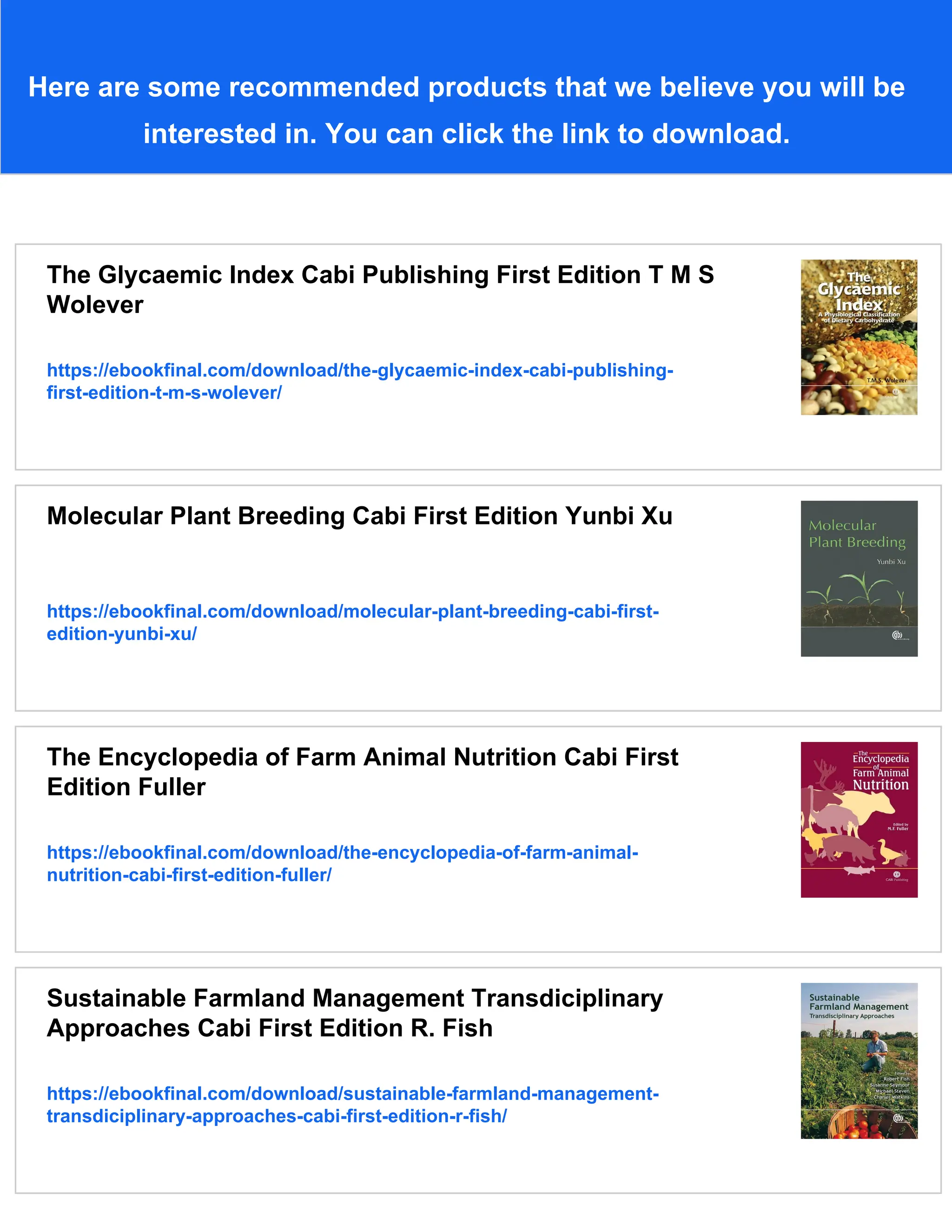 Ecohydrology Cabi First Edition David M Harper | PDF