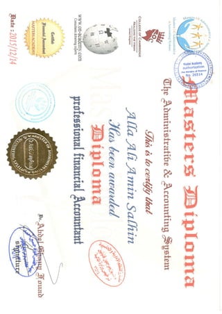 My Diploma Certificate | PDF