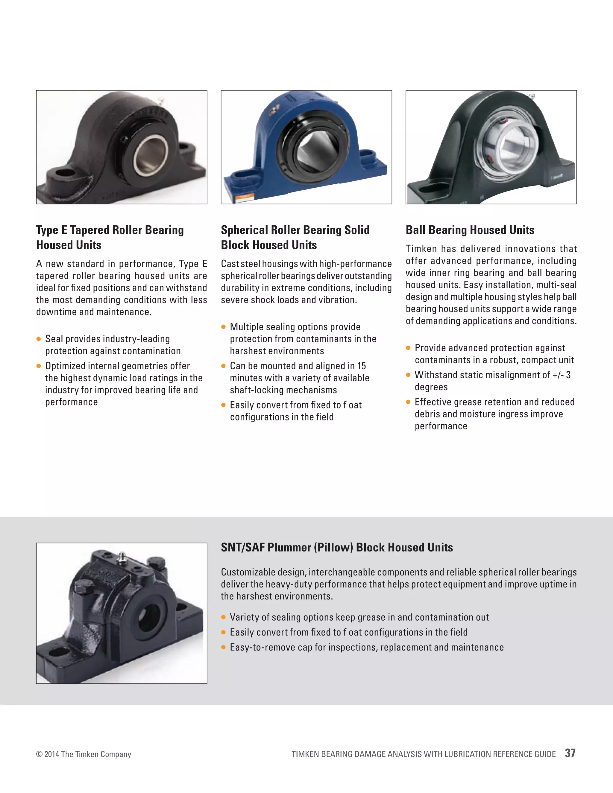 Timken bearing damage analysis with lubrication reference guide | PDF