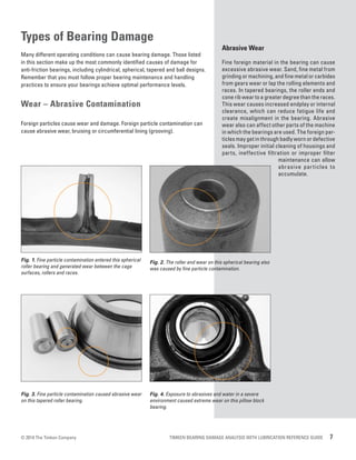 Timken bearing damage analysis with lubrication reference guide | PDF