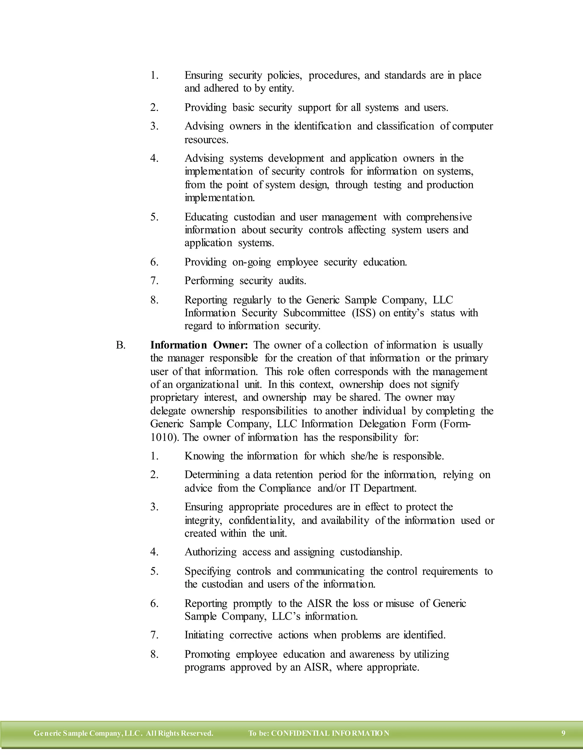 Generic_Sample_INFOSECPolicy_and_Procedures | DOCX