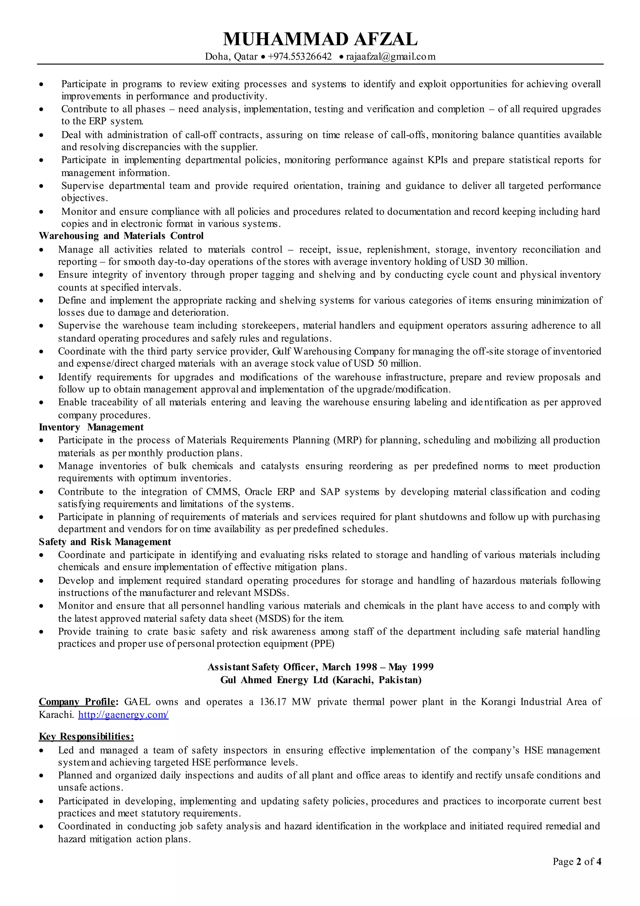 Muhammad Afzal | DOCX