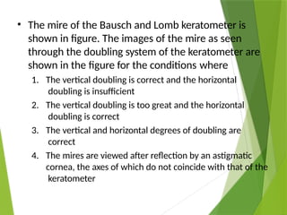 Keratometer-ppt.pptx..................... | PPTX