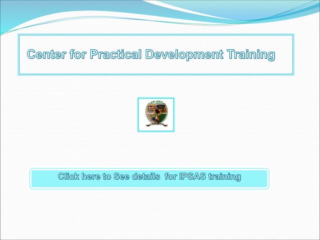 Guide To Professional Development Training.ppt