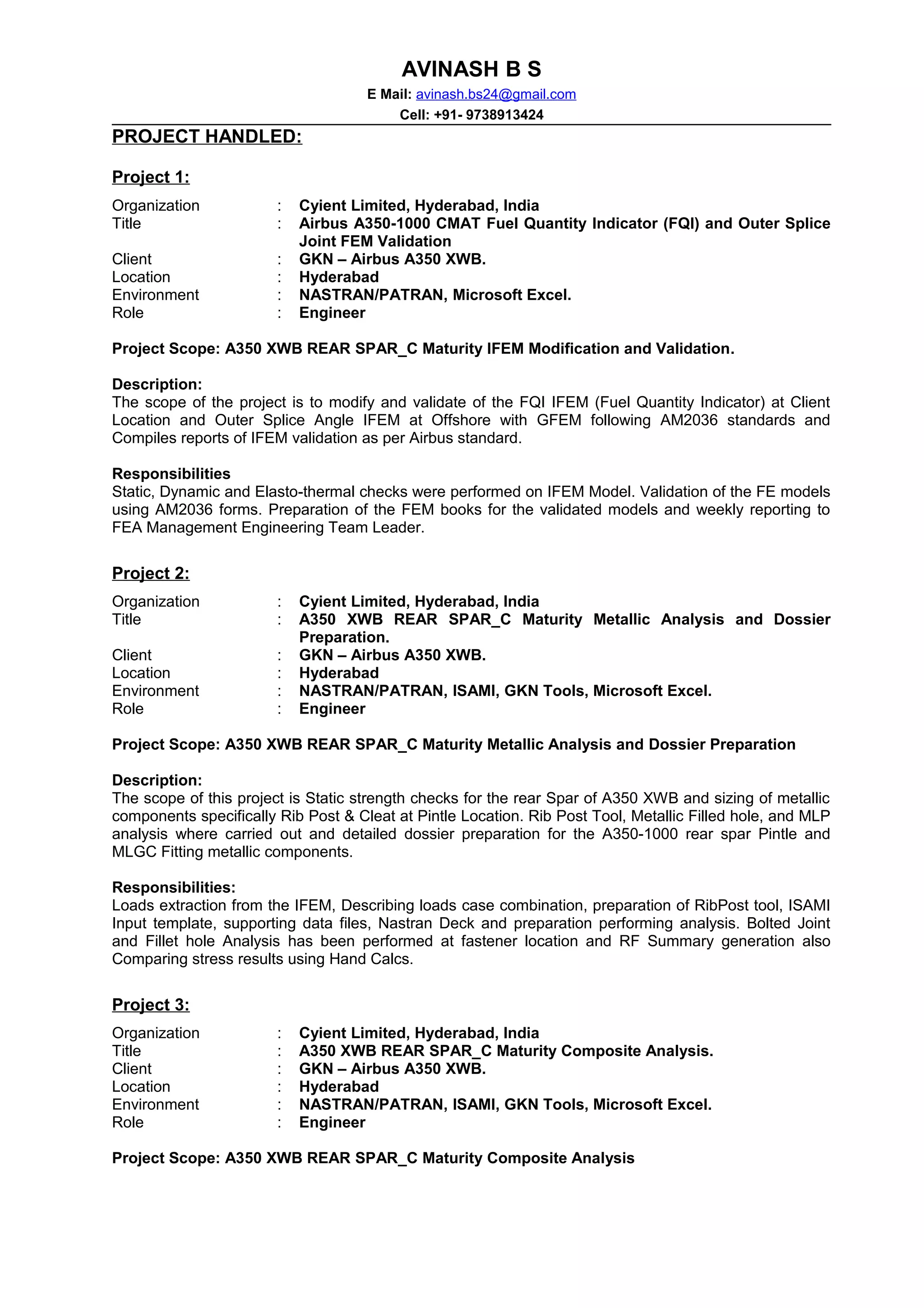 Avinash_Seenappa_Resume | PDF