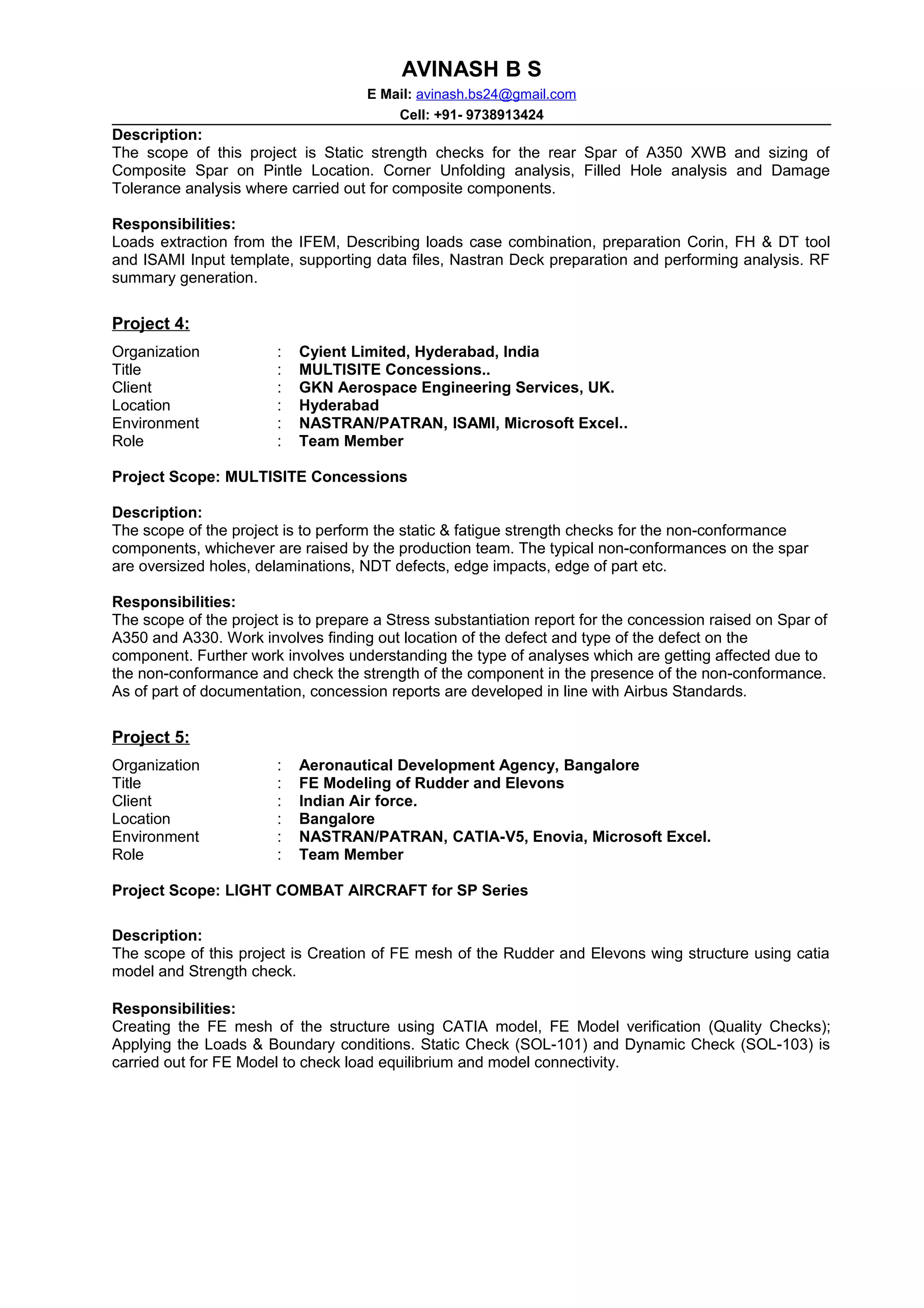 Avinash_Seenappa_Resume | PDF