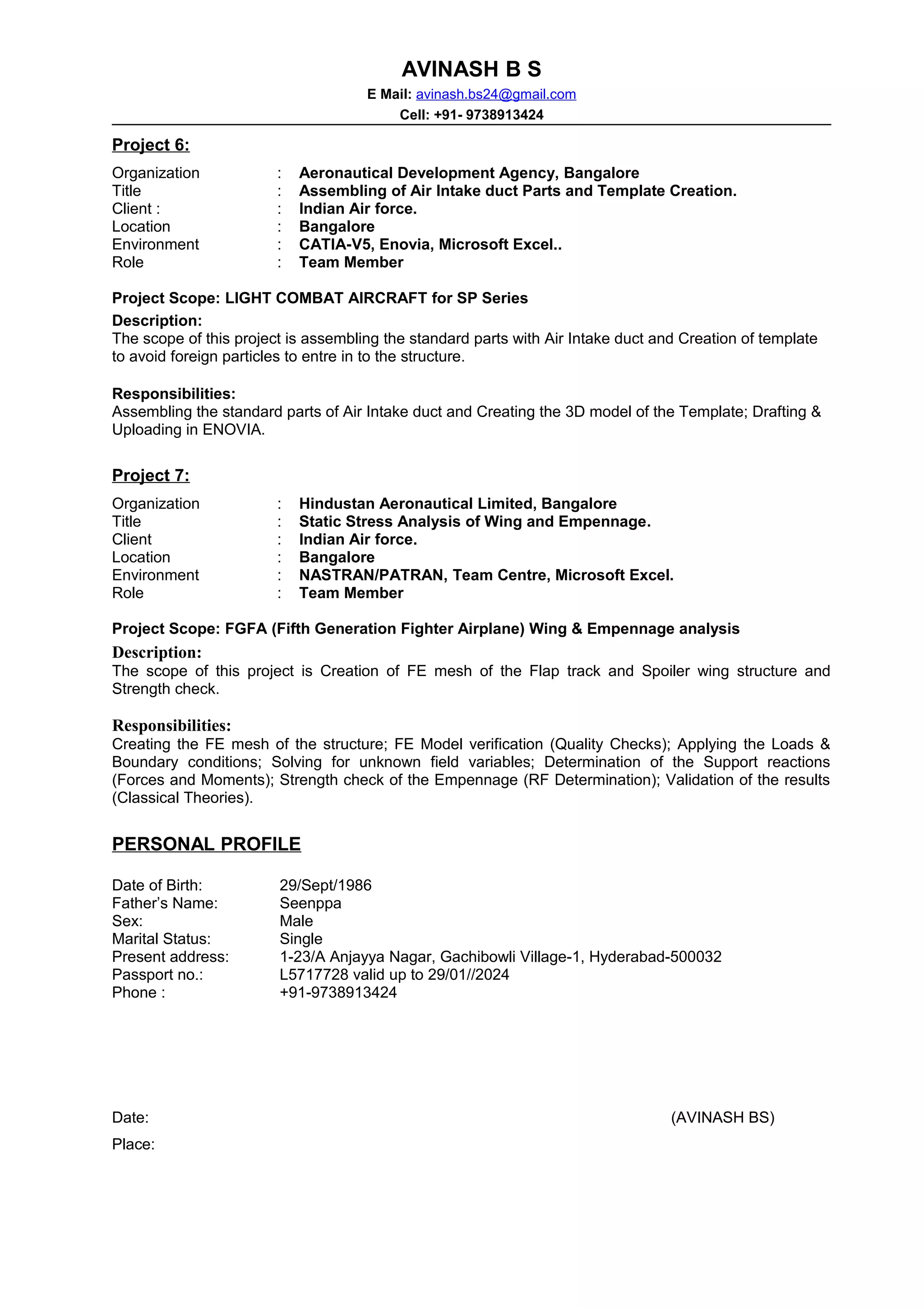 Avinash_Seenappa_Resume | PDF