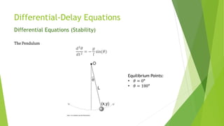 Delay-Differential Equations. Tools for Epidemics Modelling | PPT
