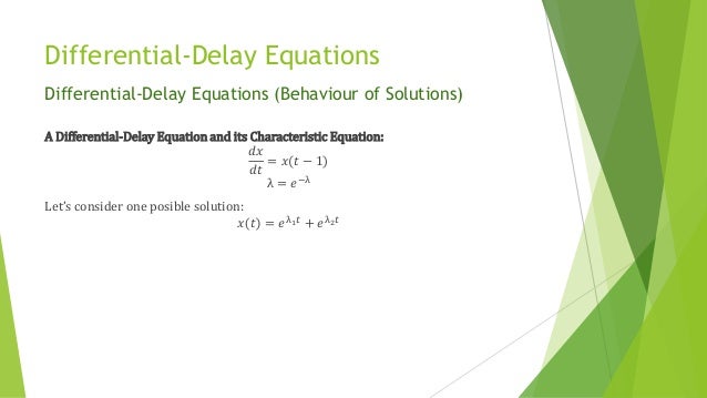 Delay-Differential Equations. Tools for Epidemics Modelling