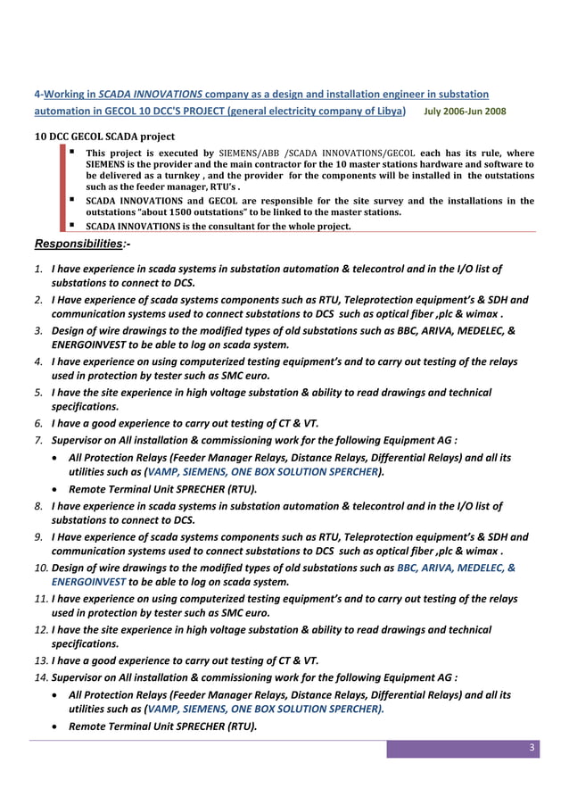 Ahmed Elsayed Salem CV | PDF