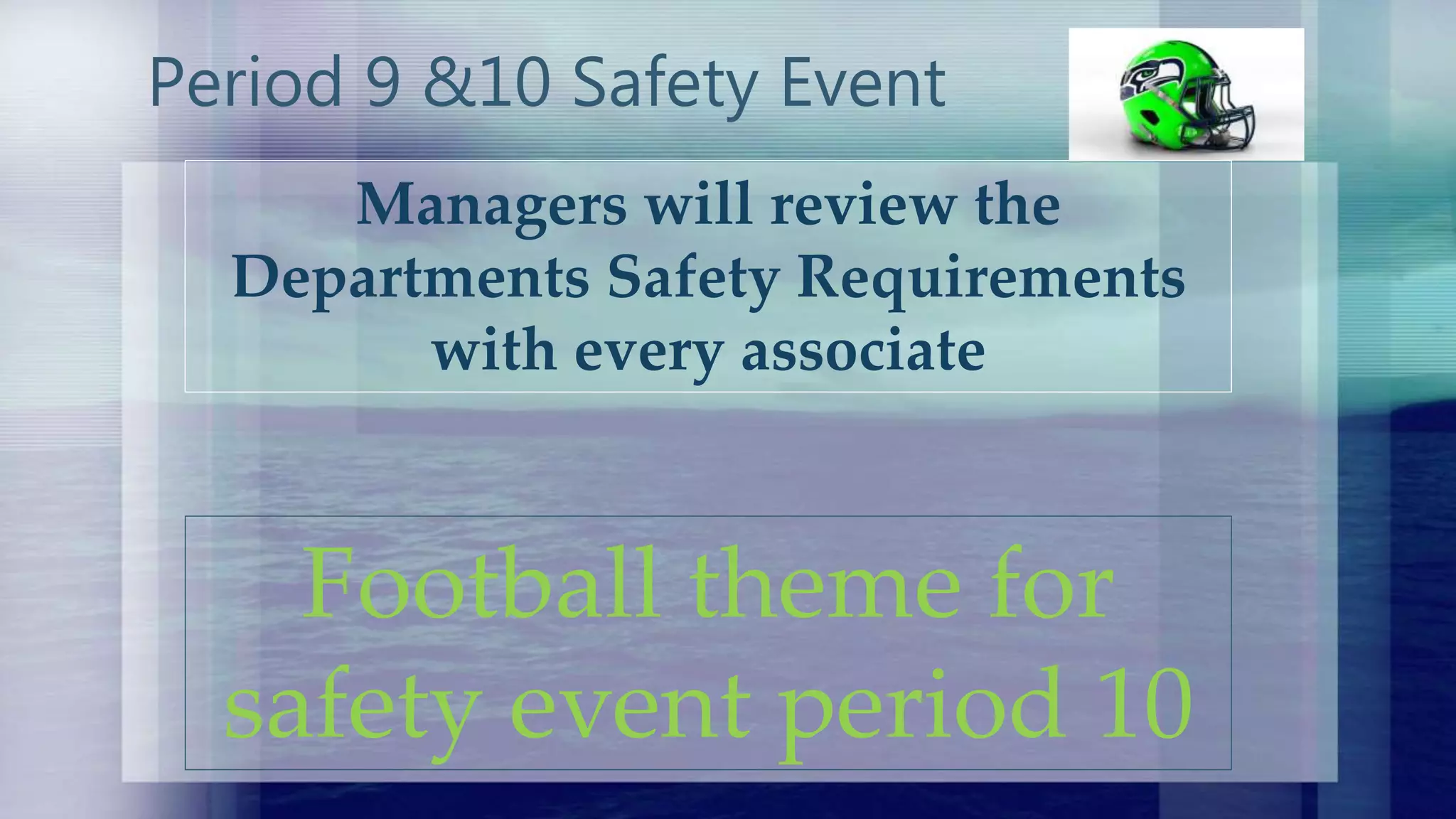 Stores targeting accident reduction program | PPTX