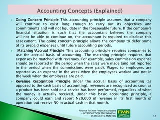 Non Finance Mgrs Seminar | PPTX