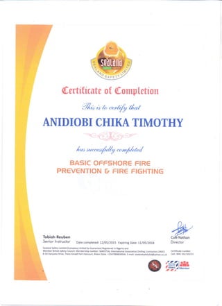 Basic offshore fire fighting | PDF