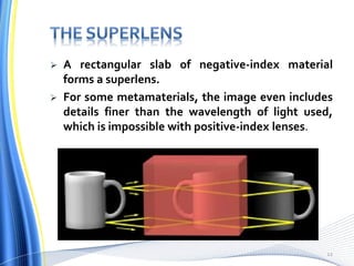 Negative Refraction | PPTX