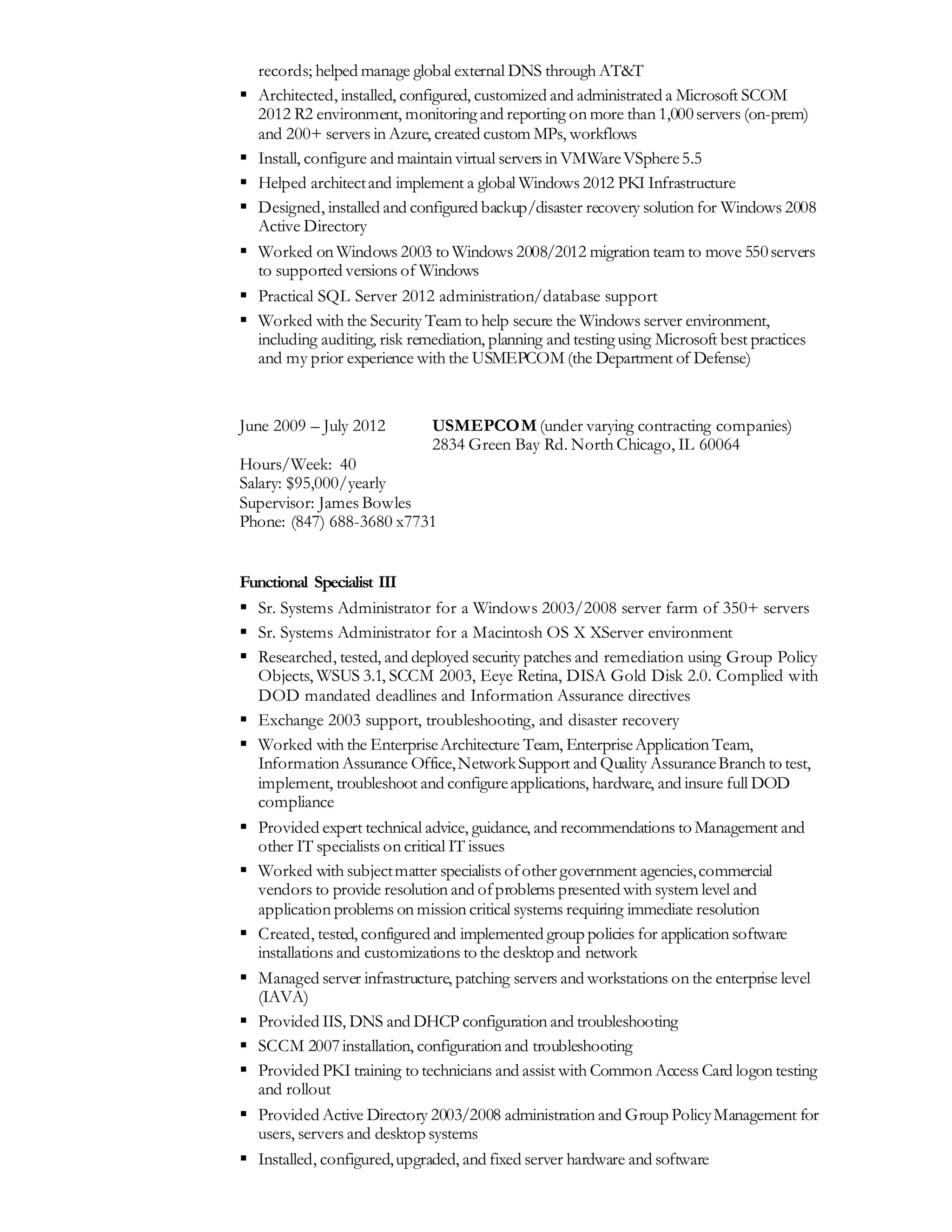 JRTResumeNew2015 | DOCX