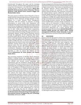 Analysis of Energy in Wireless Sensor Networks An Assessment | PDF