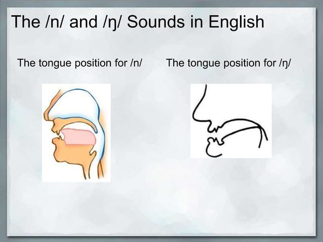 Copy of the /n/, /ŋ/ and /ŋg/ sounds in english | PPTX