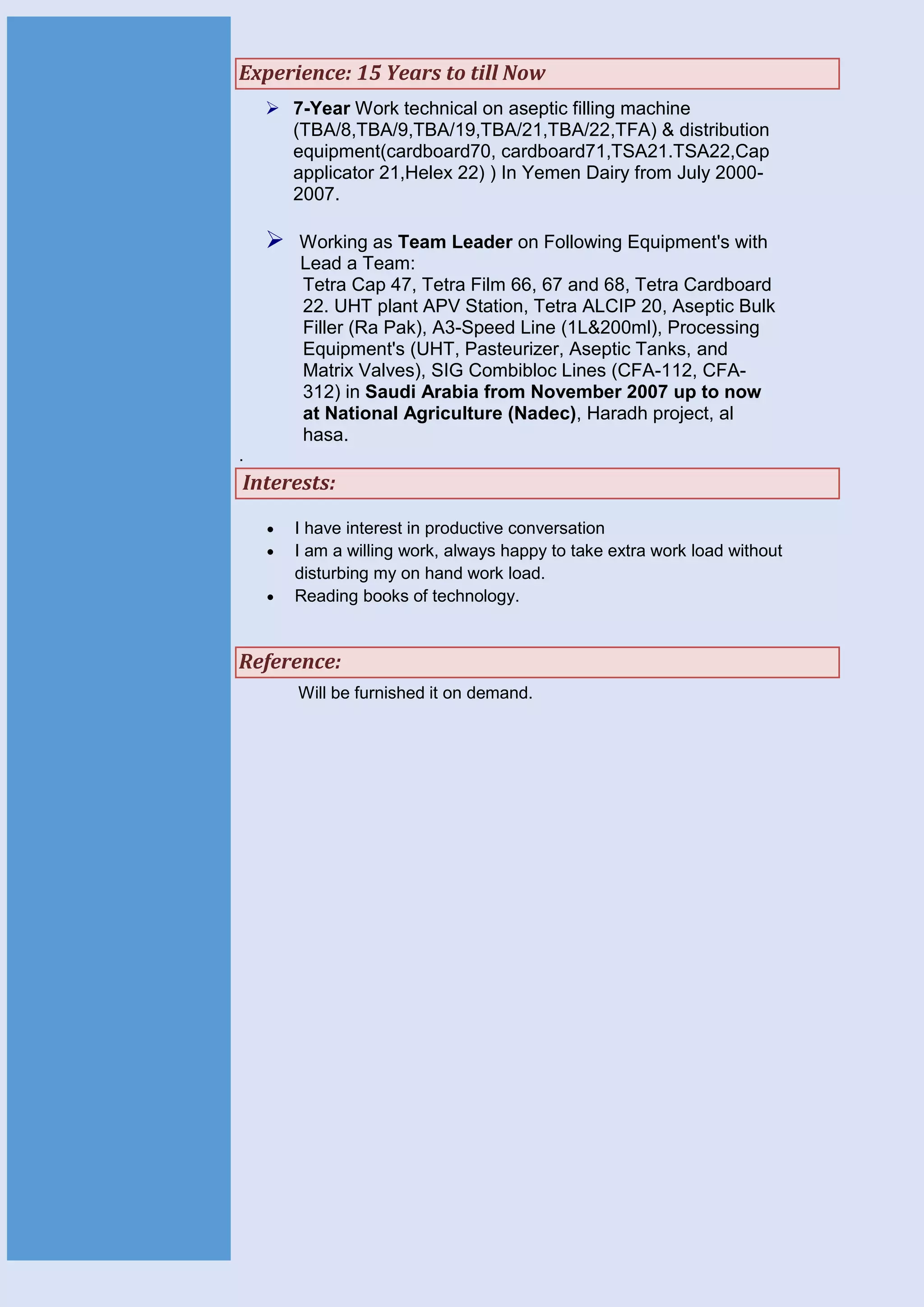 hassan new c.v | PDF