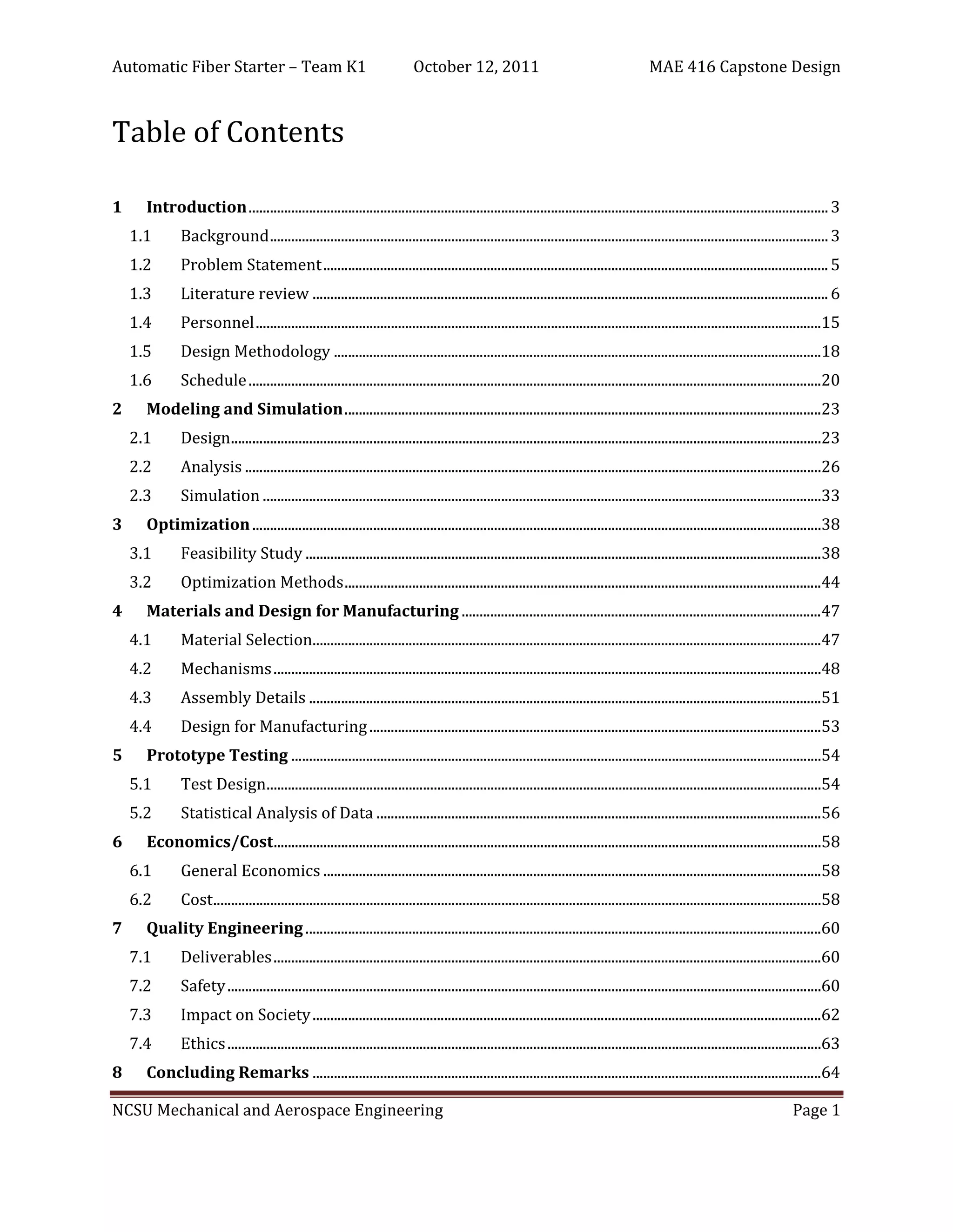 Senior Design Report | PDF