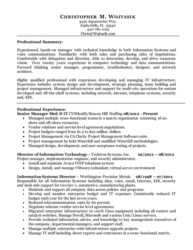 CMW Resume | DOCX | Computing | Technology & Computing