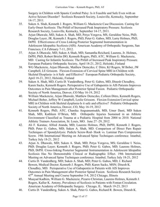 Curriculum Vita Kenneth Rogers | PDF