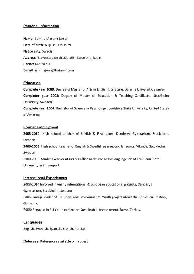 MyCV-2015.docx (1) | PDF